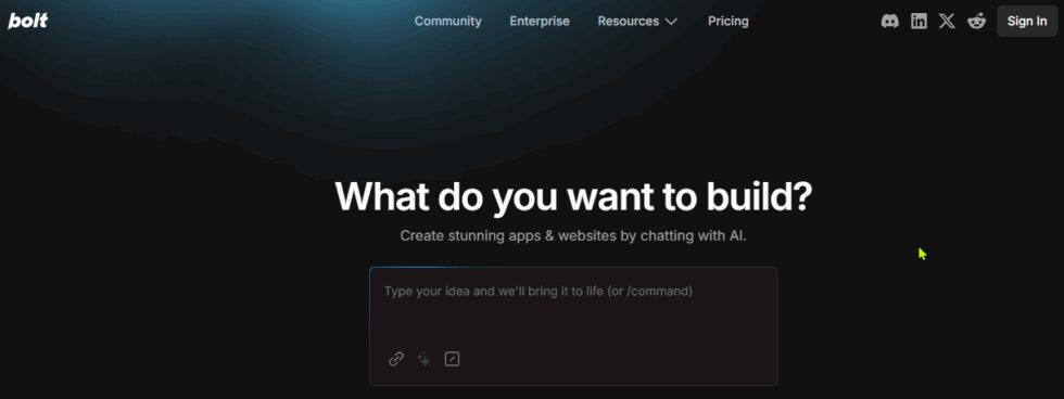 Best Bolt Ai Alternative to Build Full Stack Web App Using AI [2025]